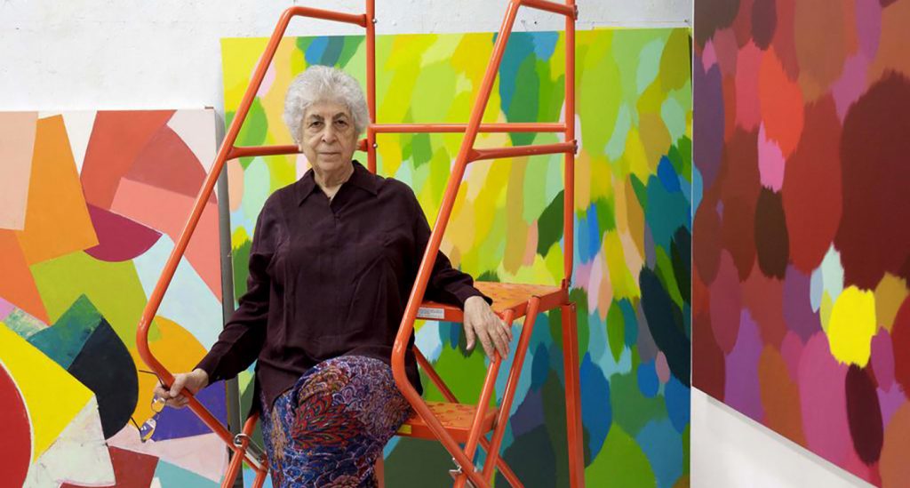 Palestinian Artist Samia Halaby has Some Thoughts on Politics and She’s not Afraid to Show It ...